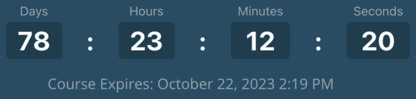 Countdown Timer for LearnDash – ELearning Complete